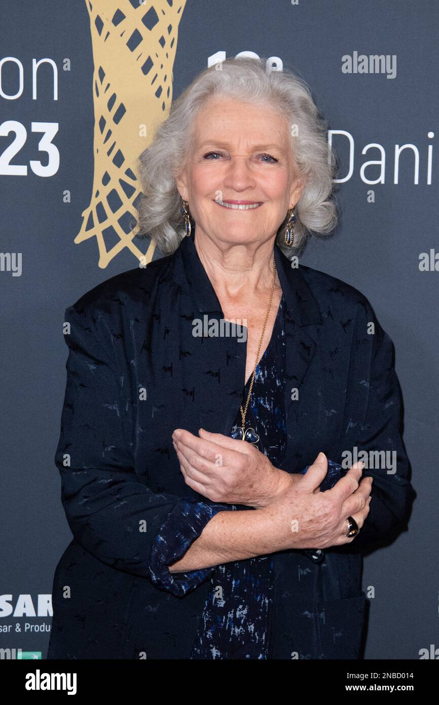 Paris, France on February 13, 2023. Marie-Christine Barrault attending ...