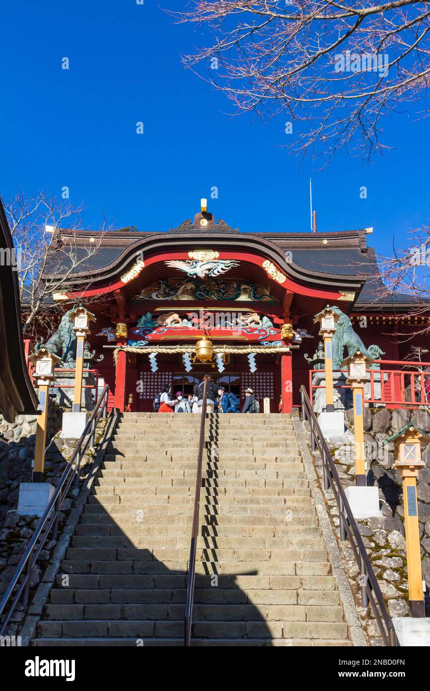 Musashi-Mitake-jinja(shrine), Worship of mountain, Mount Mitake ...