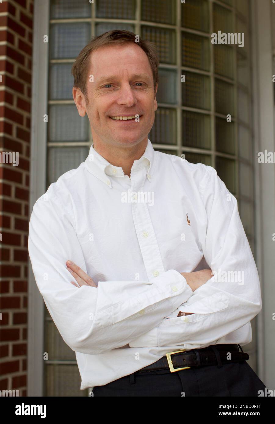 Thomas Videbaek, of EMD/Merck Crop BioScience, is shown at a production ...