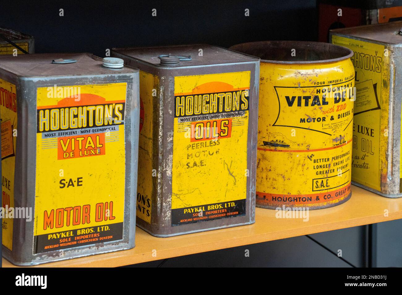 Invercargill, South Island, New Zealand- January, 2023: Retro Vintage ...