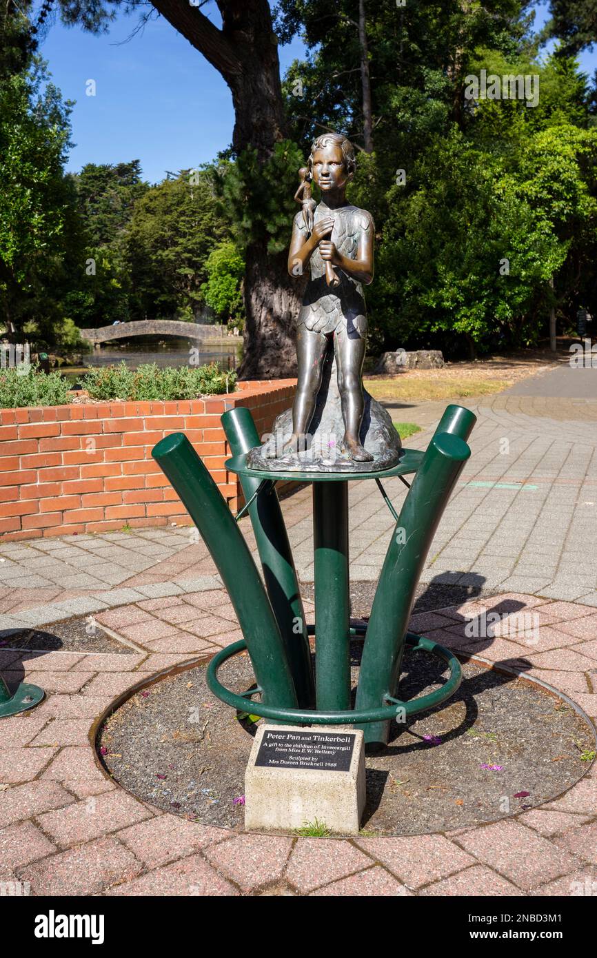 Invercargill, South Island, New Zealand- January, 2023: Piter Pan and ...