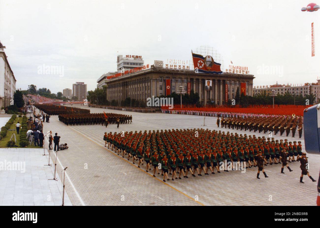 In this July 27, 1993 photo from North Korea's official Korean Central ...
