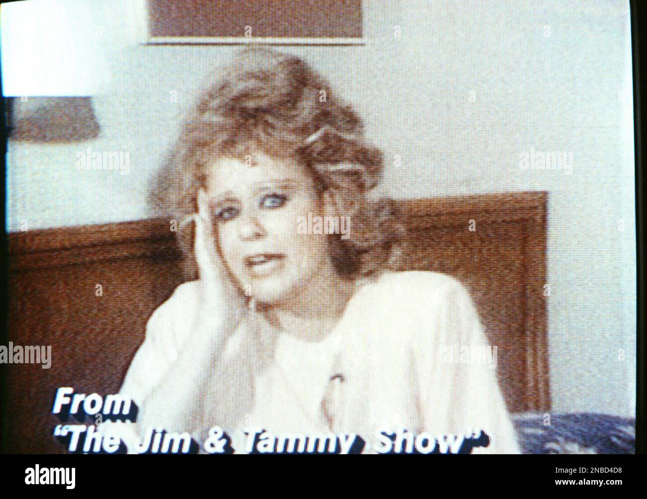 Tammy Faye Bakker, wife of convicted felon and televangelist Jim Bakker ...