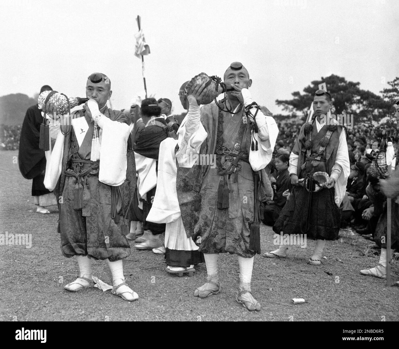These men wear the costumes and play the music of their ancestors, in ...
