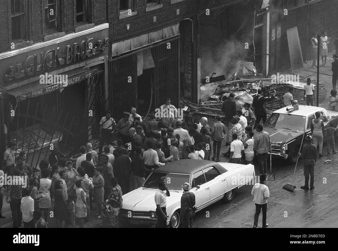 Violence erupted before dawn in the East New York section of Brooklyn ...