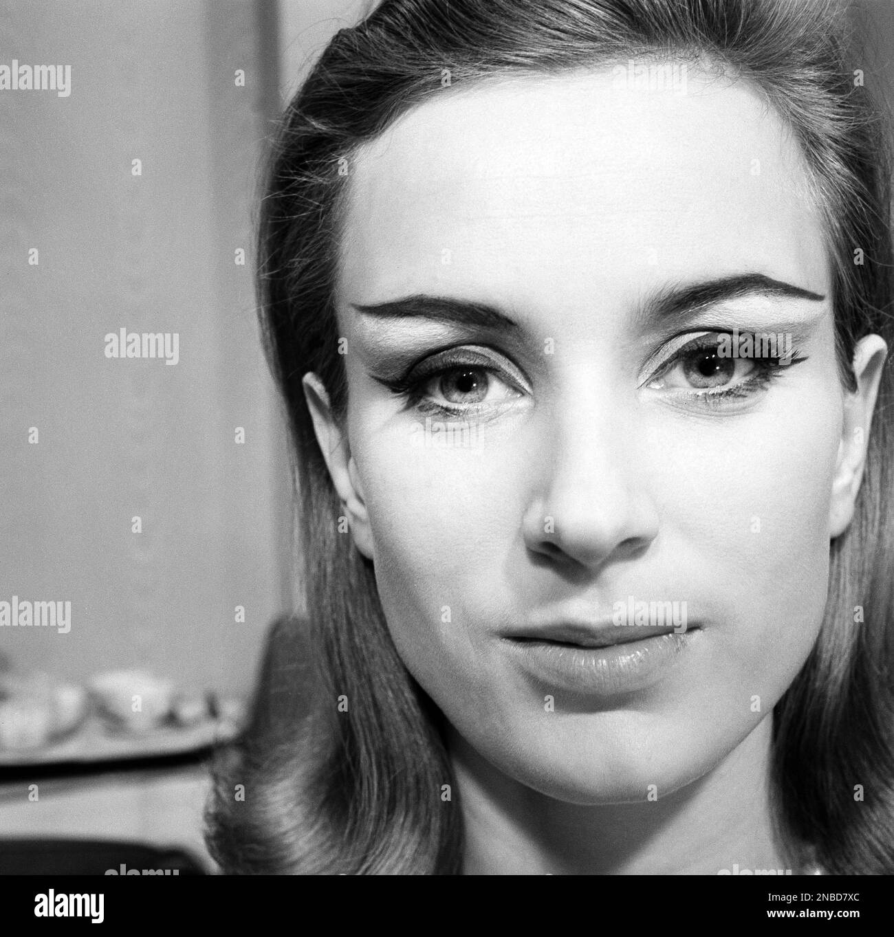 Artful make-up is used to achieve an innocent wide-eyed look called the ...