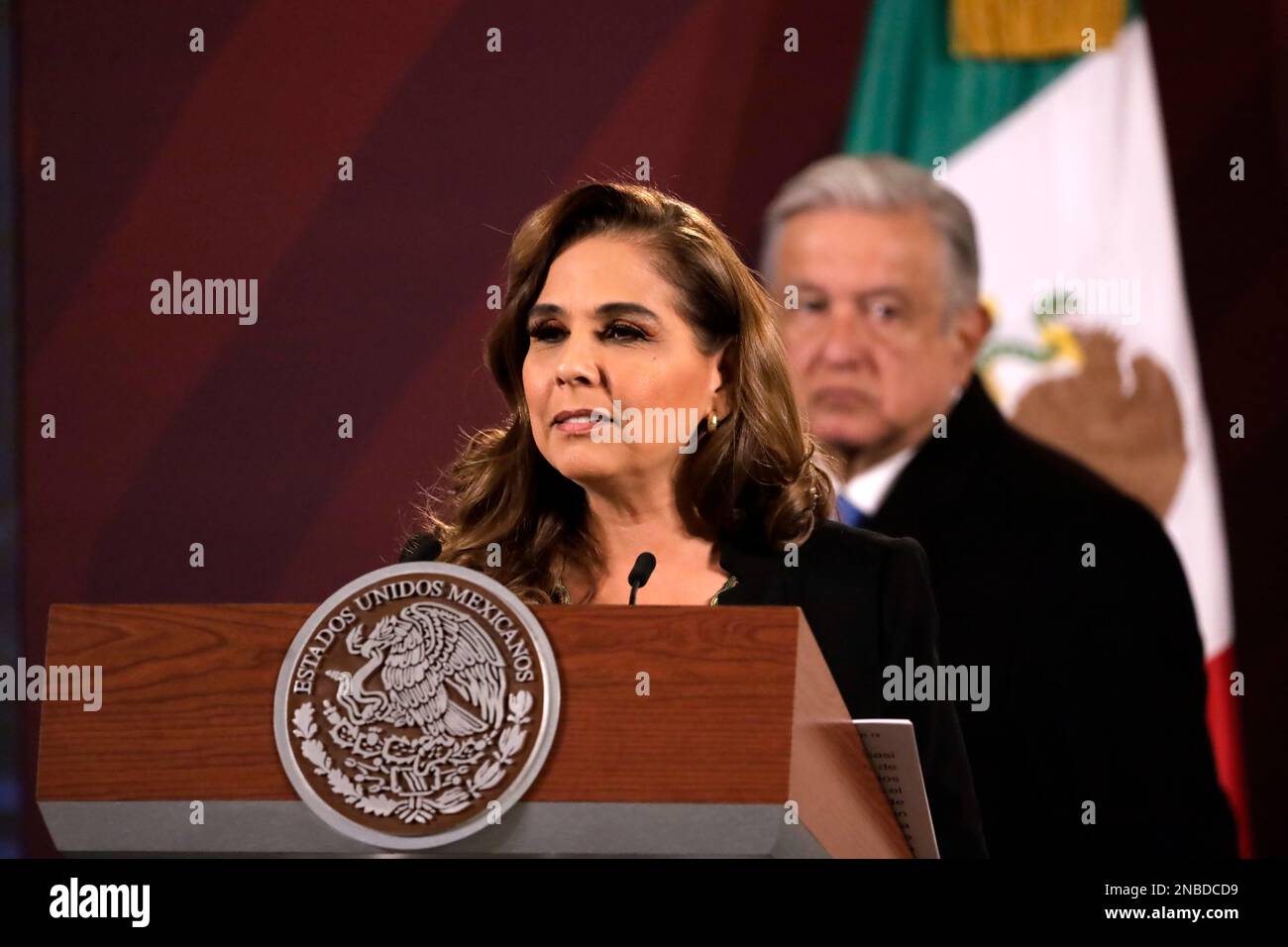 February 13, 2023, Mexico City, Mexico: Quintana Roo State Governor ...