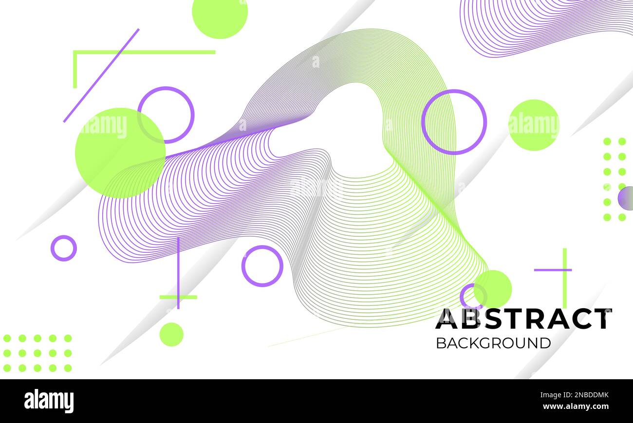 geometric abstract background flat design. dynamic linear wave ...