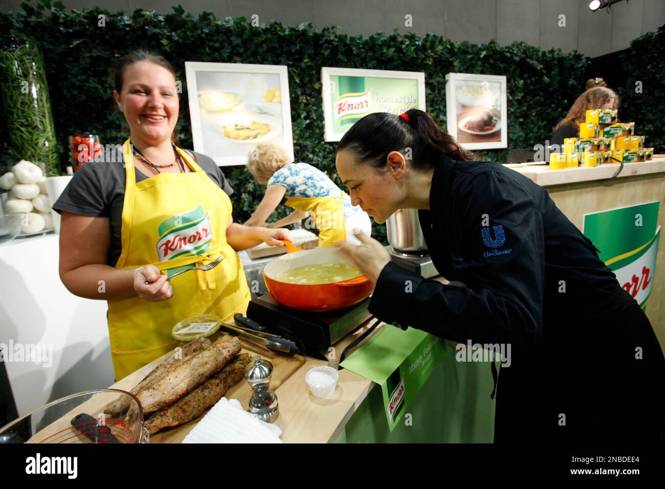 Chef Einav Gefen is seen at the 2011 BlogHer Conference at the San ...