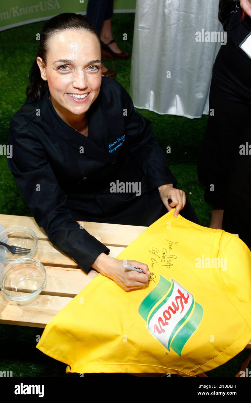 Chef Einav Gefen is seen at the 2011 BlogHer Conference at the San ...