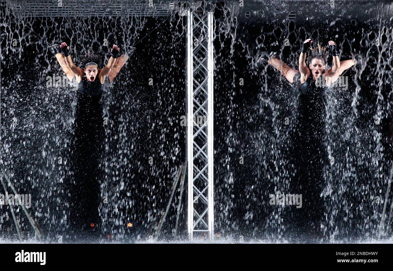 Dancers of Italian company Materiali Resistenti Dance Factory perform ...