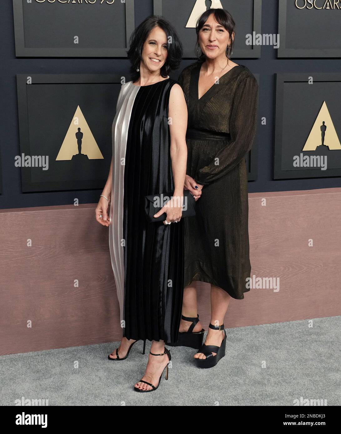 Los Angeles, USA. 13th Feb, 2023. (L-R) Beth Levison and Anne Alvergue ...