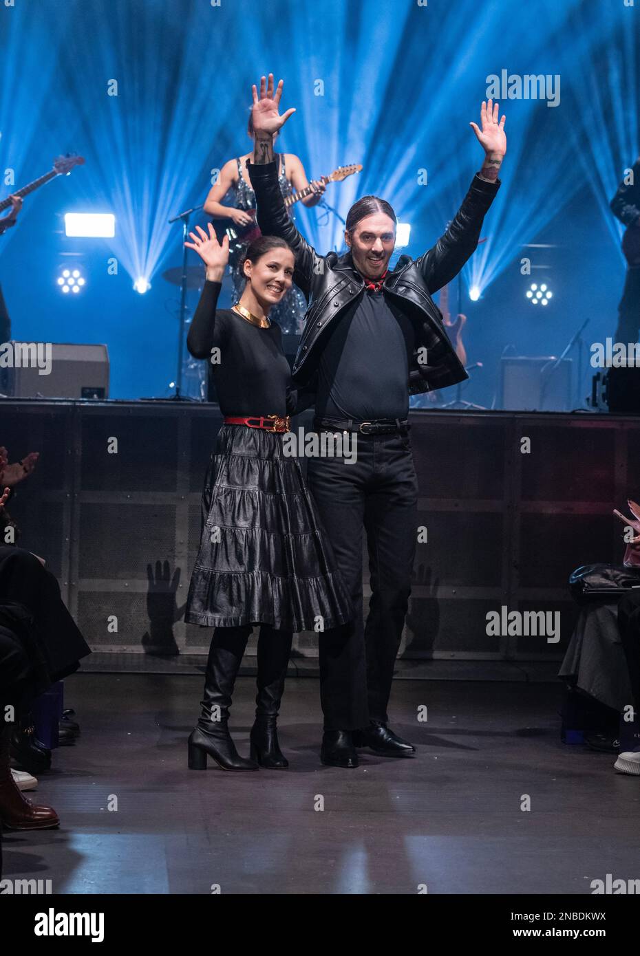 Designers Anthony Cucculelli and Anna Rose Shaheen walk runway for ...