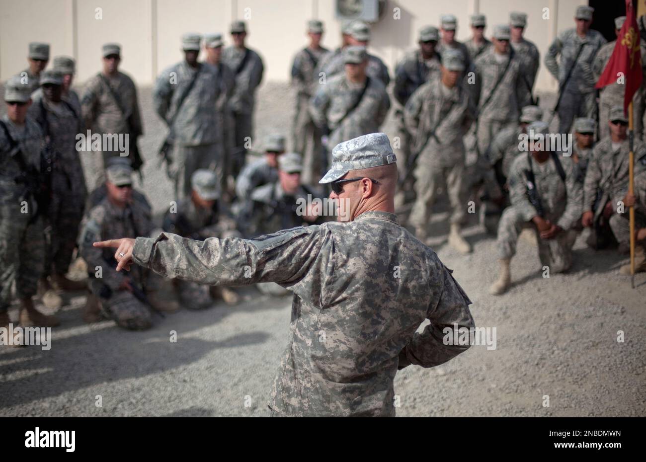 Col. Sean Jenkins, Commander of the U.S. Army's 506th Infantry Regiment ...