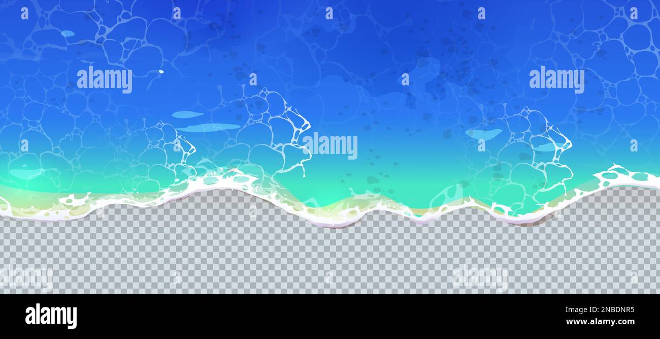 Top down waves Stock Vector Images - Alamy