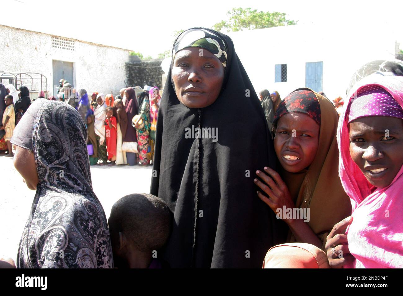 In this photo of Thursday Aug. 4, 2011, a Somali mother of eight Halima ...
