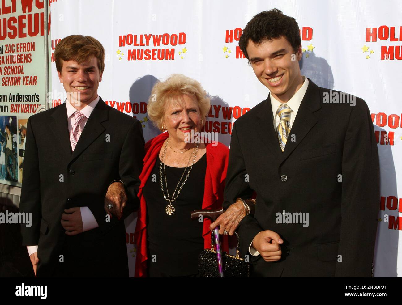 Doris Singleton, center, and guests arrive at the "Lucille Ball At 100 ...
