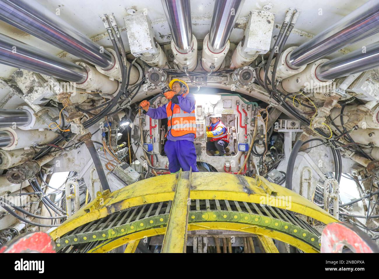 Shield tunneling machine hi-res stock photography and images - Alamy