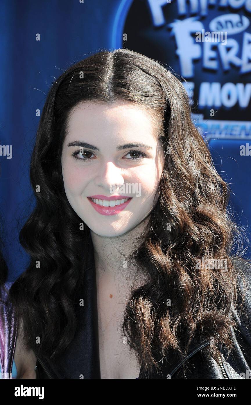 Laura Marano arrives at the premiere of "Phineas and Ferb: Across The ...