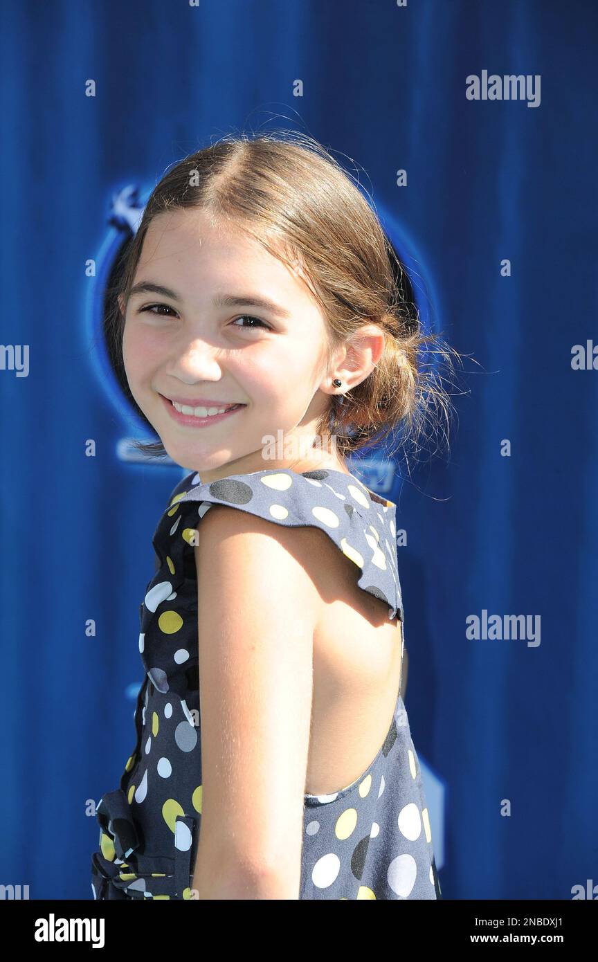 Rowan Blanchard arrives at the premiere of "Phineas and Ferb: Across ...