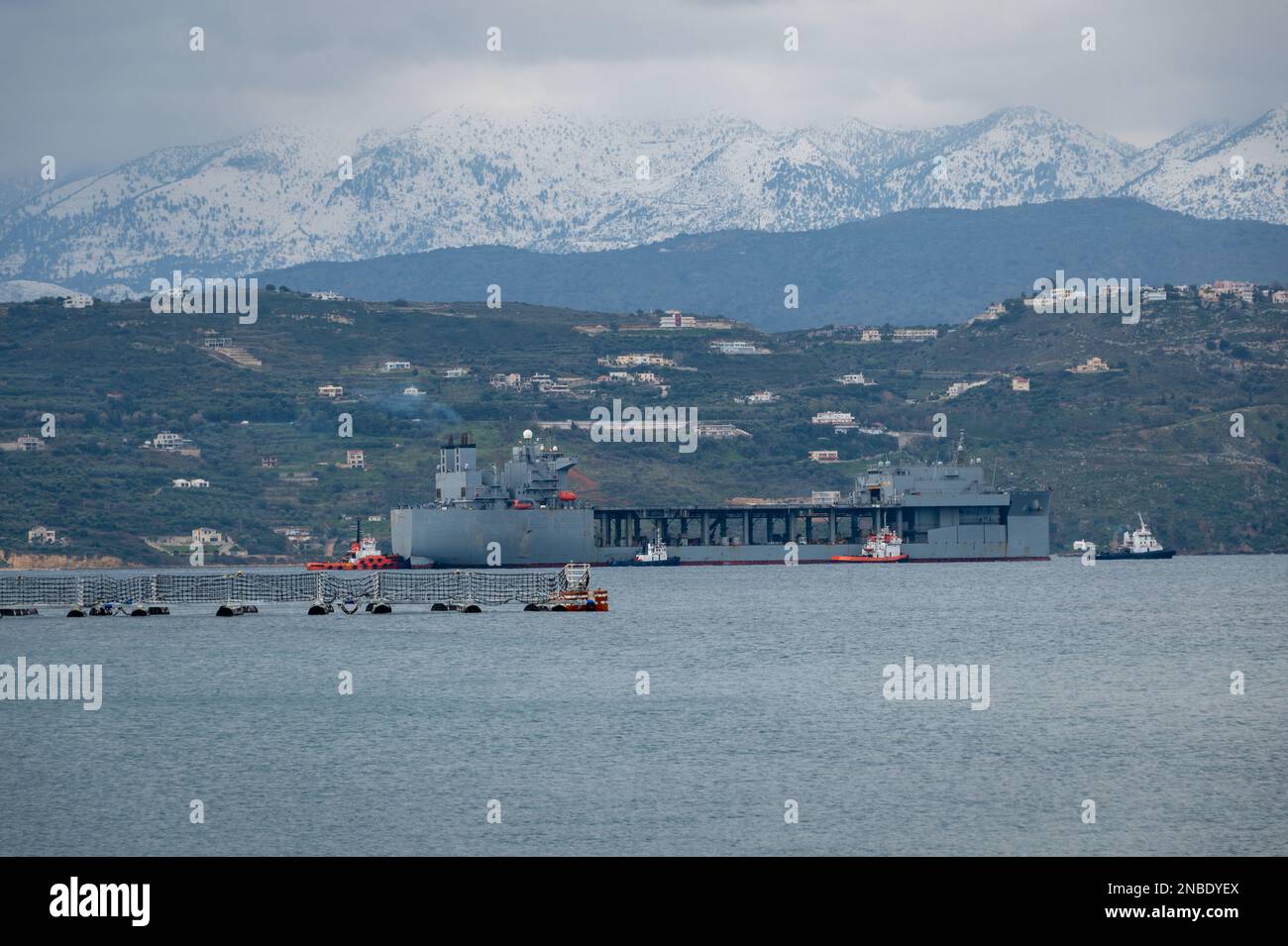 NAVAL SUPPORT ACTIVITY SOUDA BAY, Greece (Feb. 13, 2023) The Lewis B ...