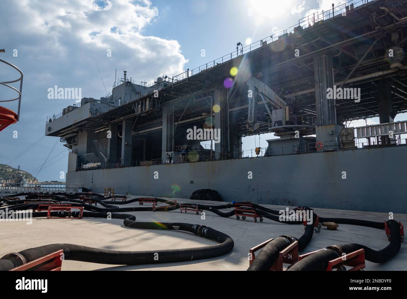 NAVAL SUPPORT ACTIVITY SOUDA BAY, Greece (Feb. 13, 2023) The Lewis B ...