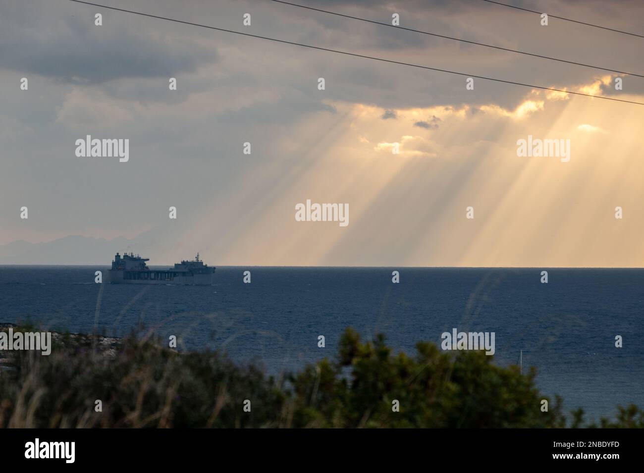 NAVAL SUPPORT ACTIVITY SOUDA BAY, Greece (Feb. 13, 2023) The Lewis B ...