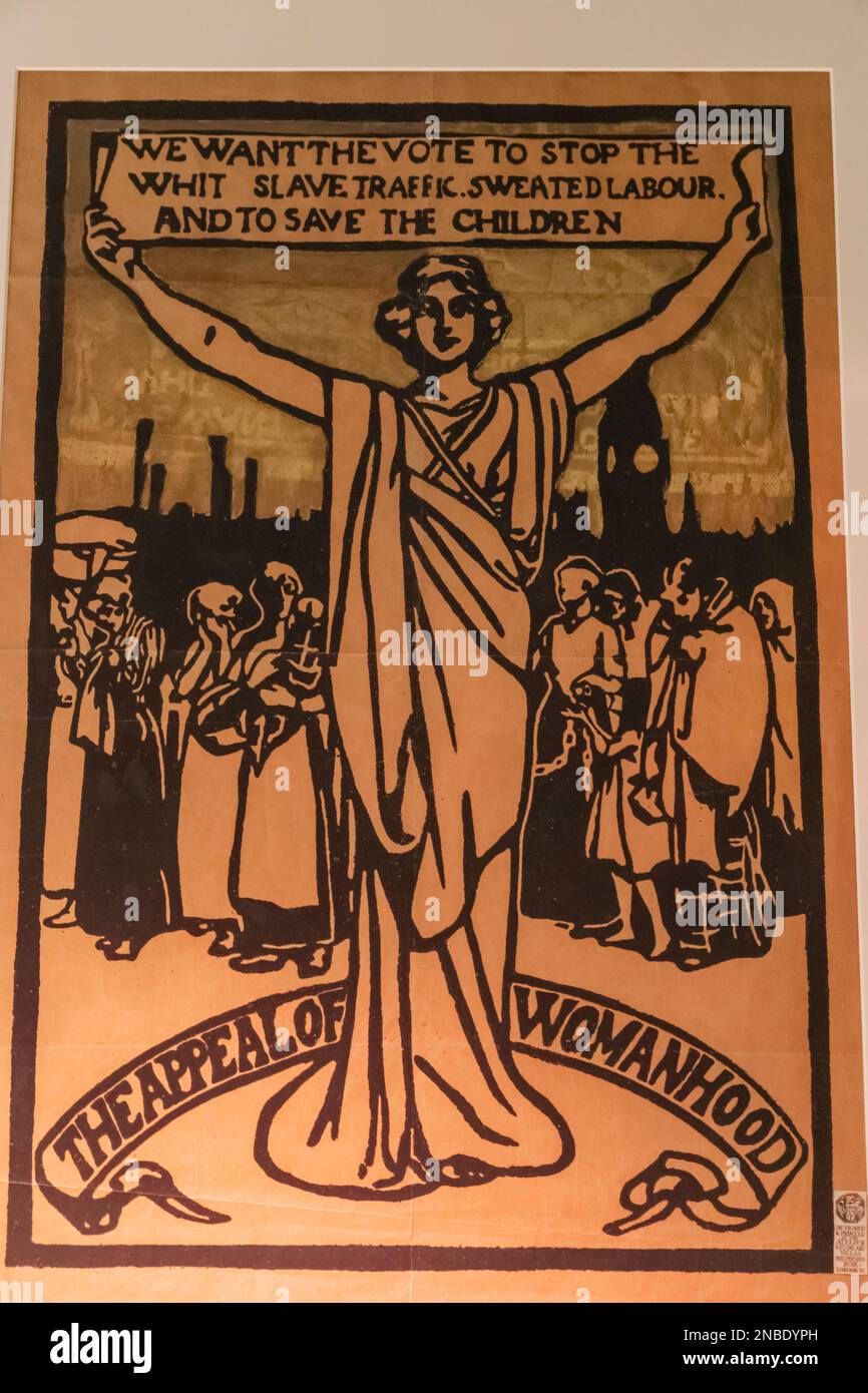 Suffrage poster hi-res stock photography and images - Alamy