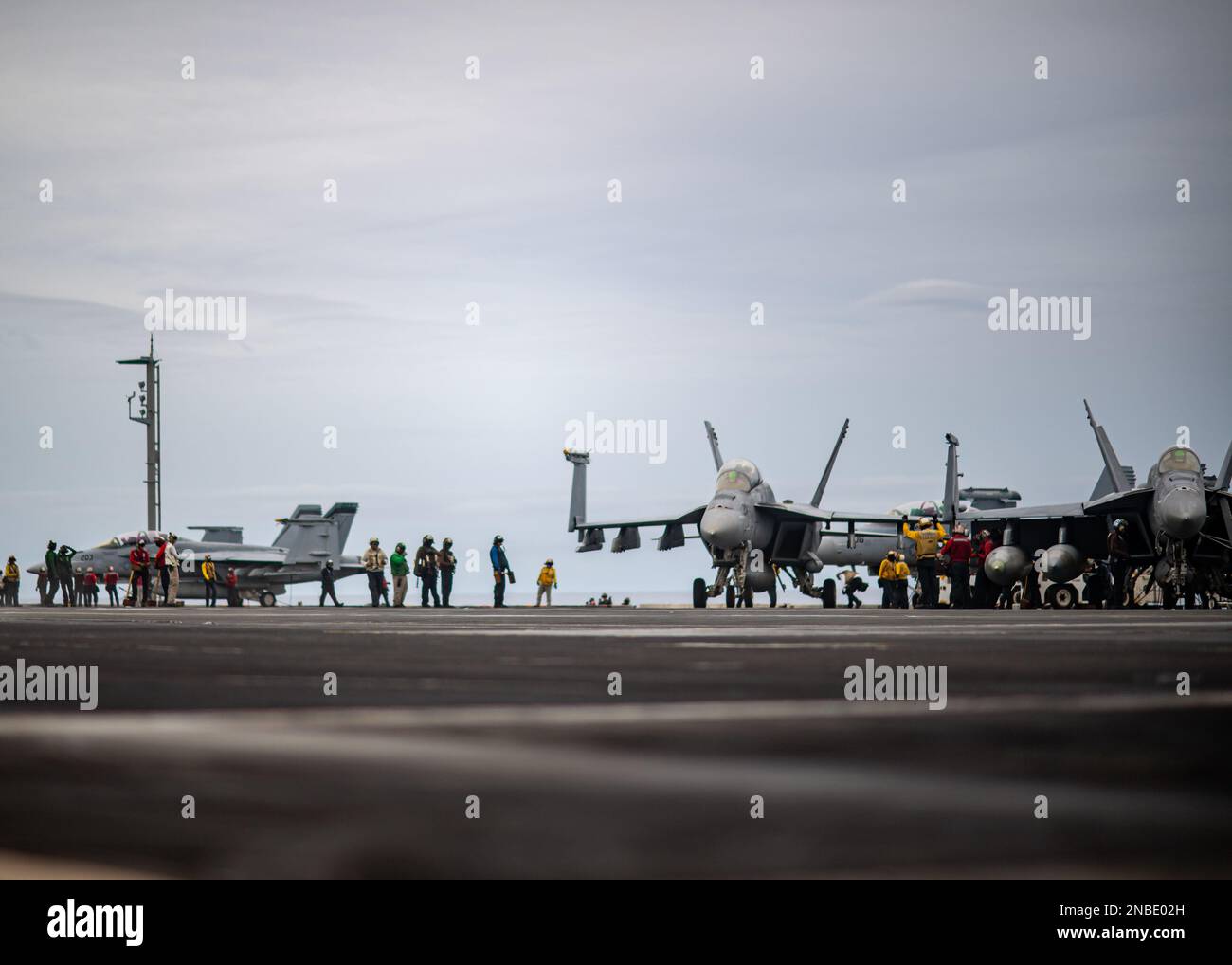 230213-N-XK462-2237 SOUTH CHINA SEA (Feb. 13, 2023) U.S. Navy Sailors ...