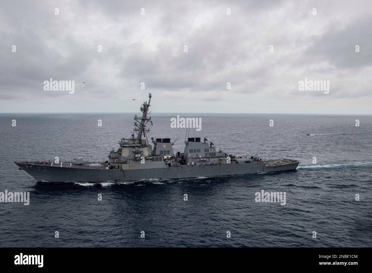 230212-N-ZQ263-1473 SOUTH CHINA SEA (Feb. 12, 2023) The Arleigh Burke ...