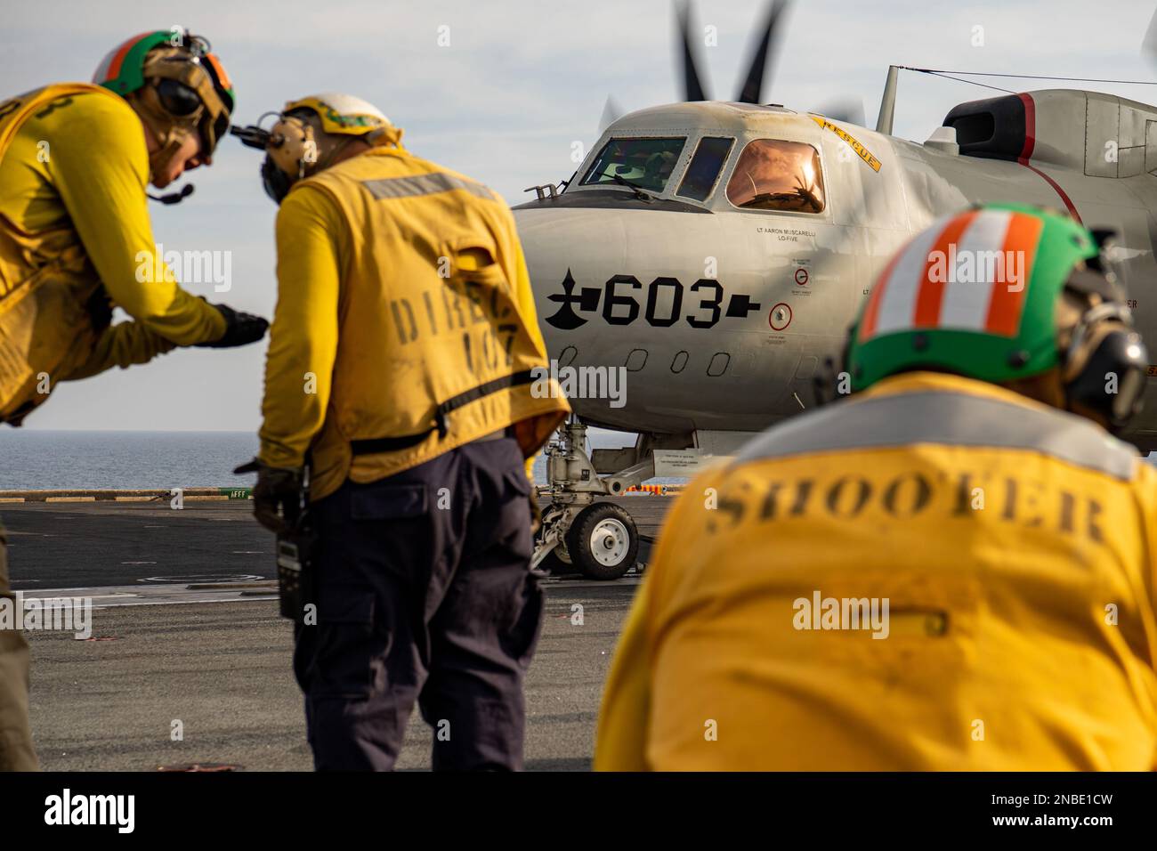 230211-N-BI507-1074 SOUTH CHINA SEA (Feb. 11, 2023) U.S. Navy Sailors ...