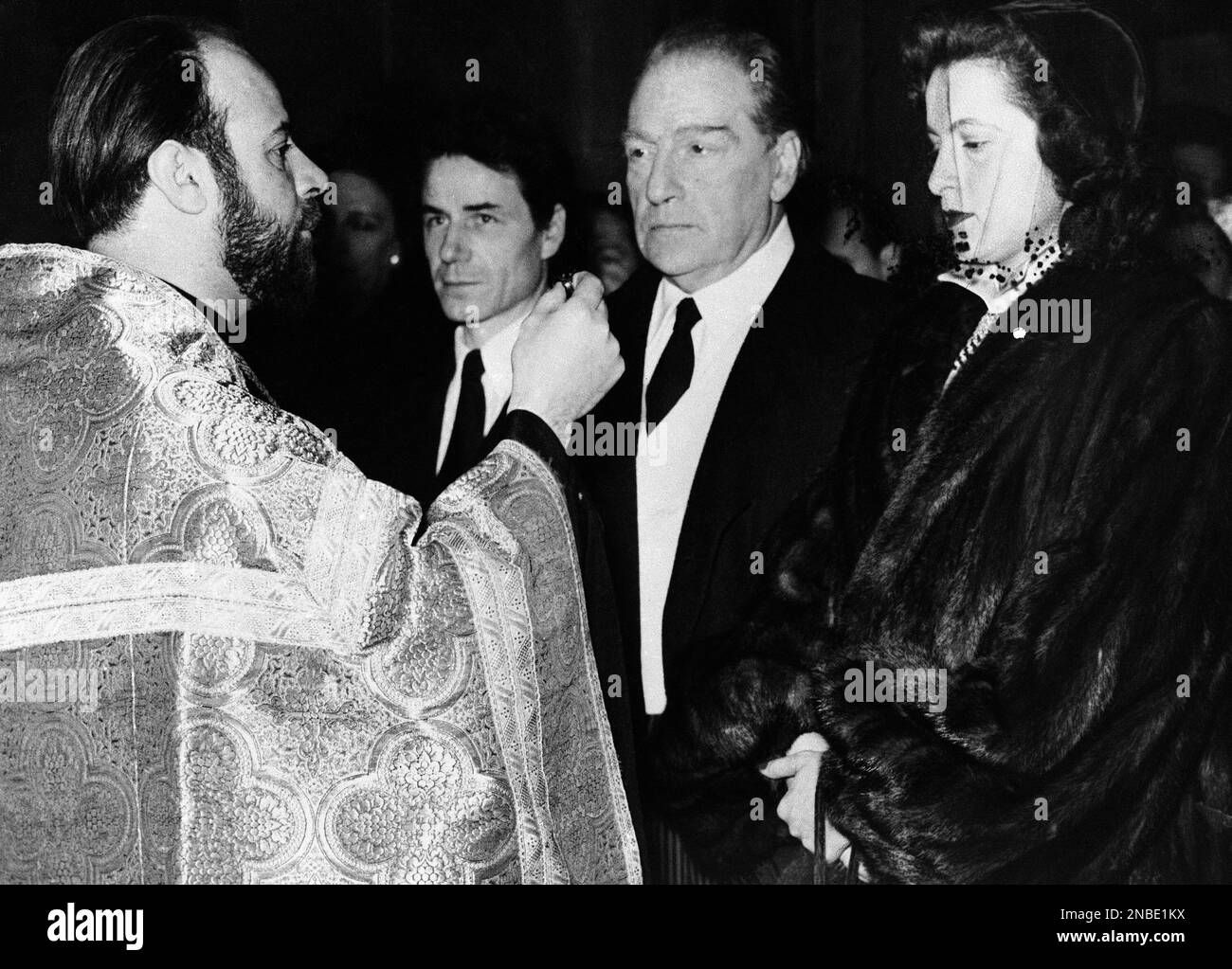 French actor and author Sacha Guitry and his fifth bride, Romanian ...