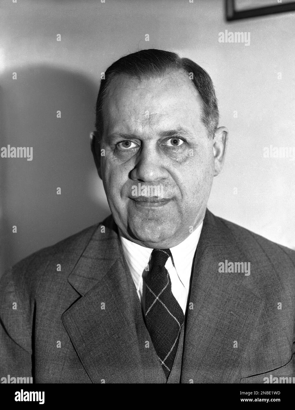 Lester C. Haworth in Philadelphia on Jan. 4, 1946. (AP Photo/Sam Myers ...