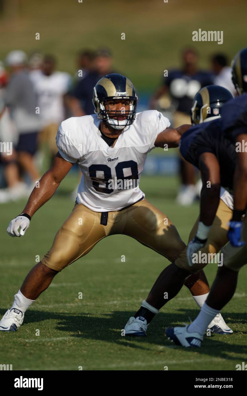 St. Louis Rams tight end Lance Kendricks participates in a drill during ...