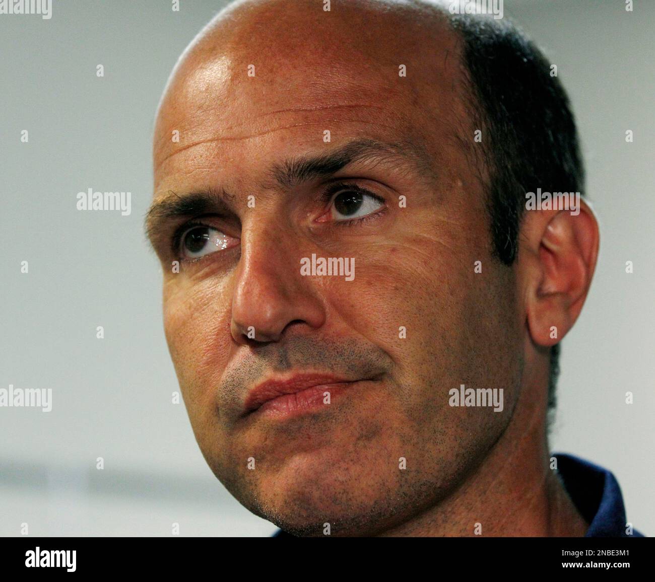 Boston Red Sox medical director Dr. Tom Gill speaks to reporters prior ...