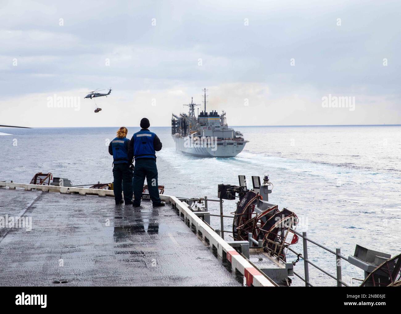 230210-N-IX644-1021 MEDITERRANEAN SEA (Feb. 10, 2023) Quartermaster ...