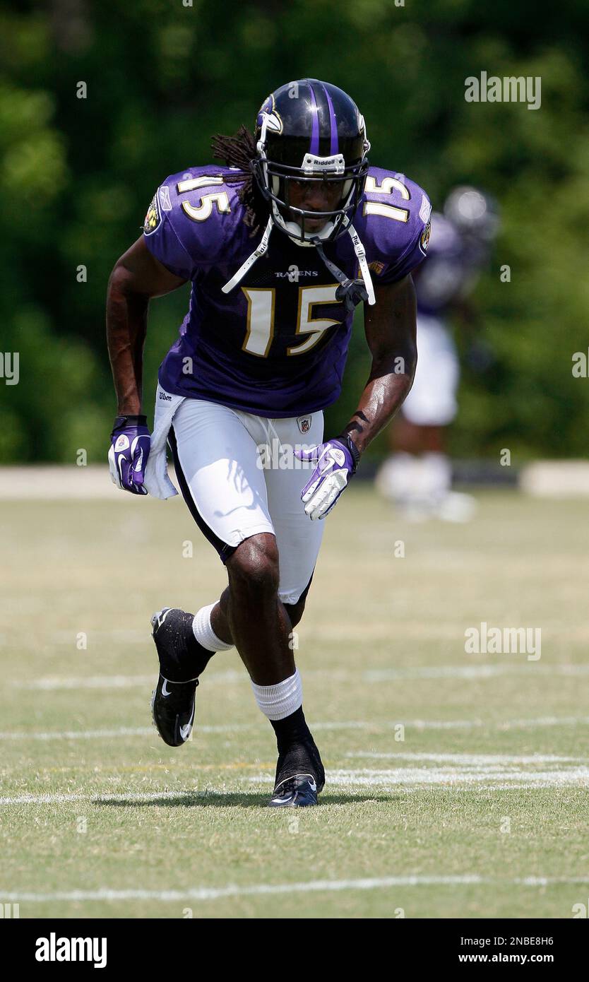 Baltimore Ravens wide receiver LaQuan Williams during NFL football ...
