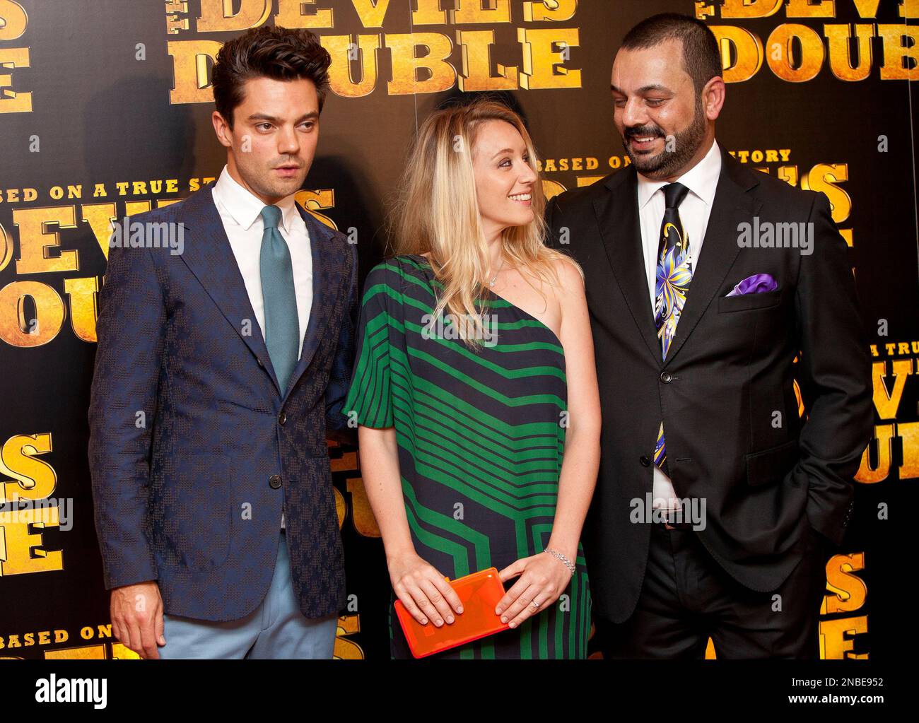 British actor Dominic Cooper, French actress Ludivine Sagnier and Latif ...