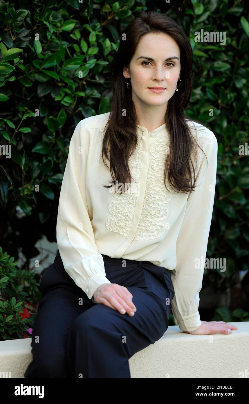 Actress Michelle Dockery poses for a portrait, Sunday, July 31, 2011 ...