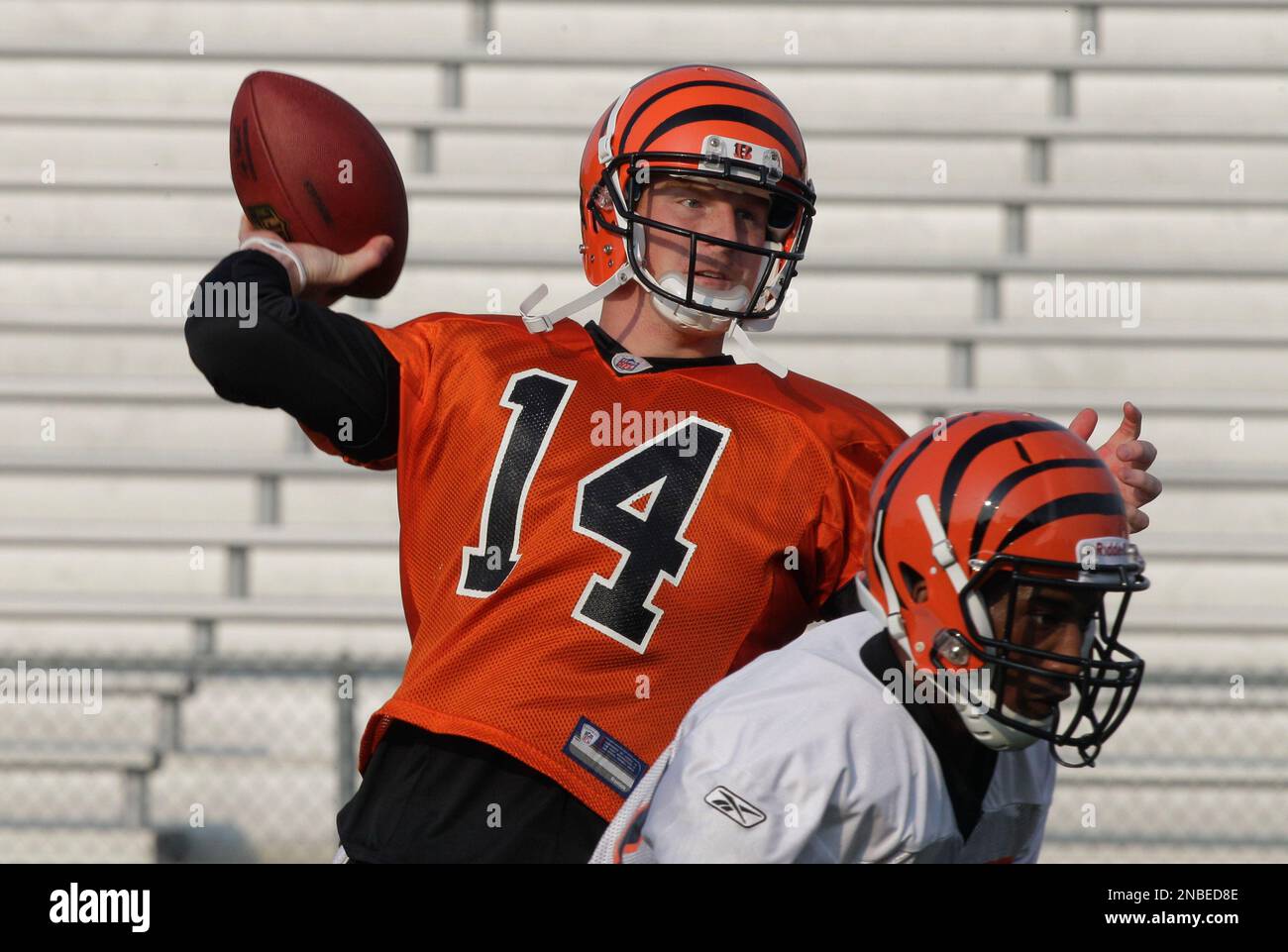 Cincinnati Bengals quarterback Andy Dalton (14) in action at the NFL ...