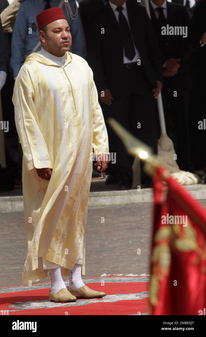 Morocco's King Mohammed VI, Supreme Commander and Chief of Staff of the ...