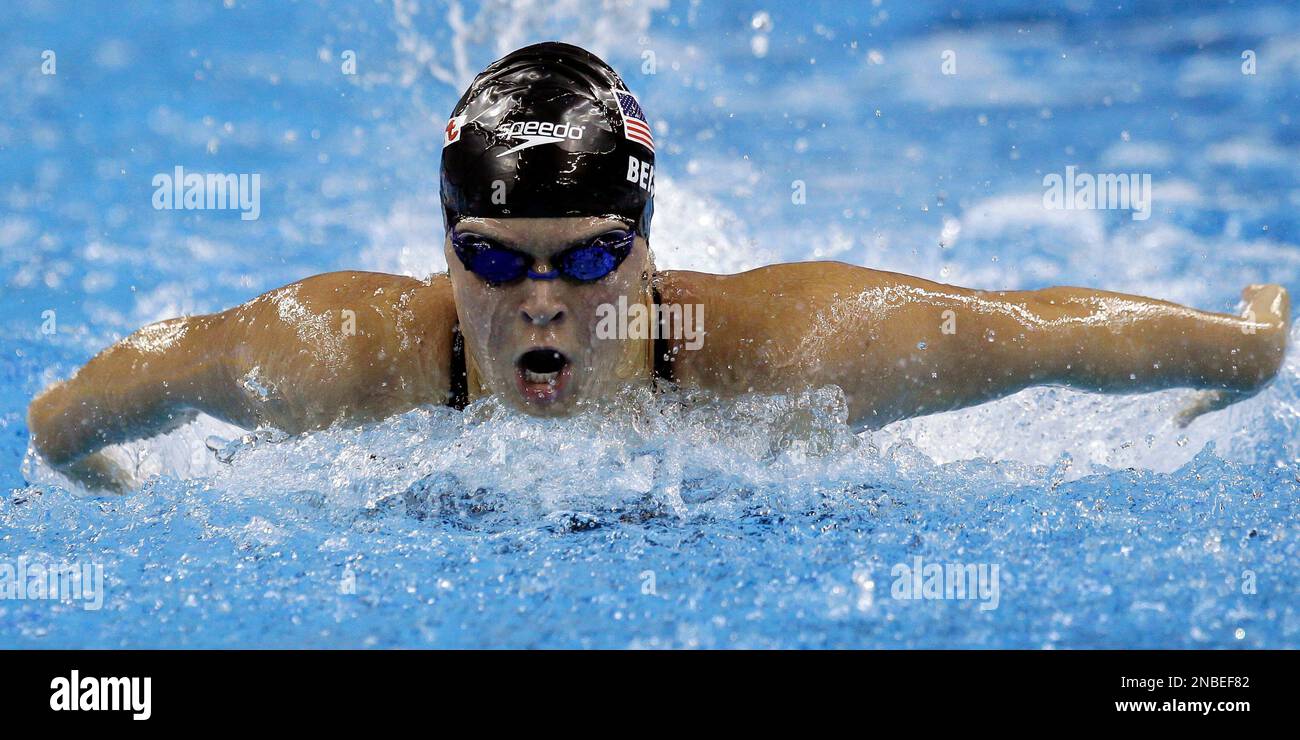 U.S.Elizabeth Beisel races on her way to winning the gold medal in the ...