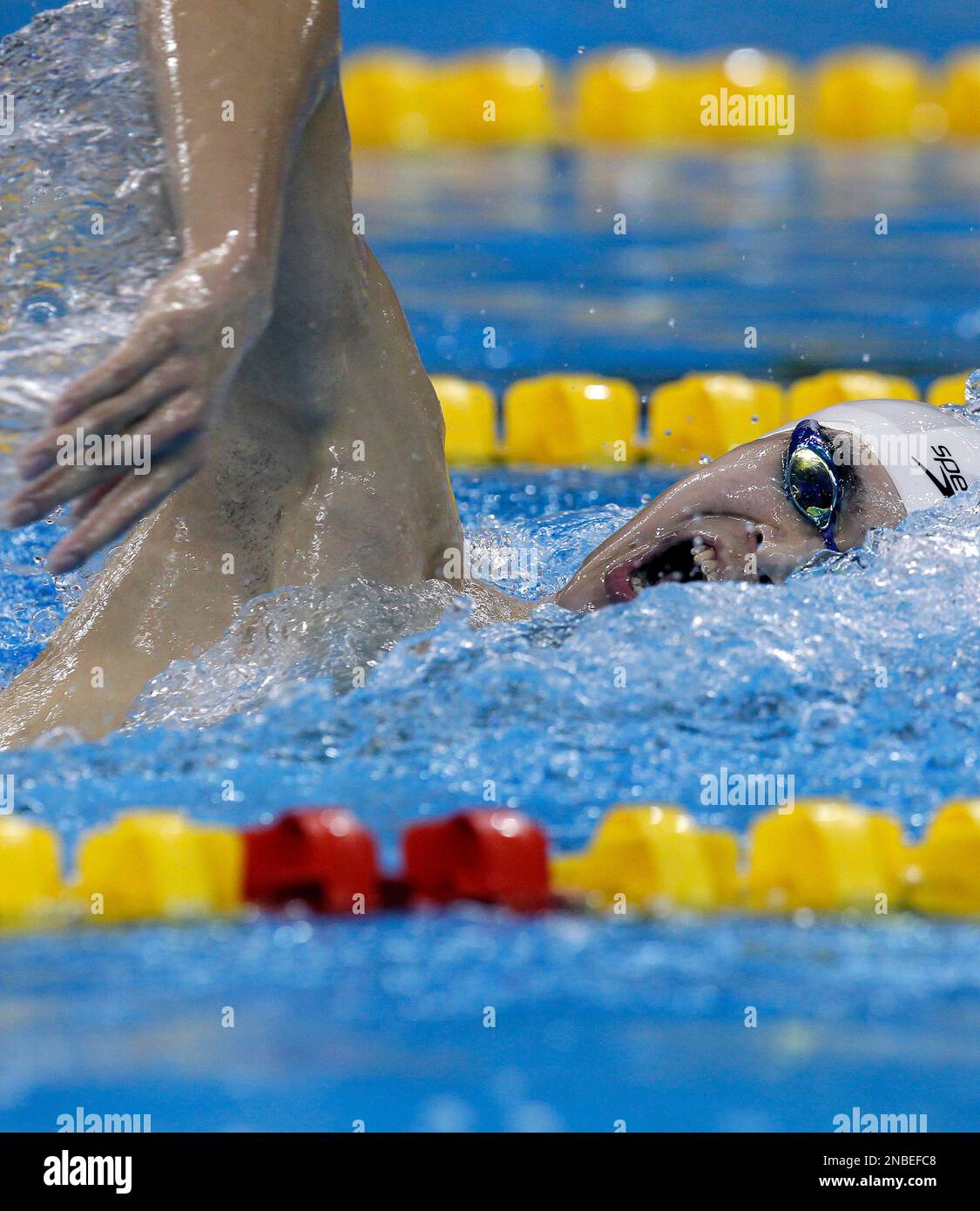 China's Sun Yang competes on his way to winning the men's 1,500m ...