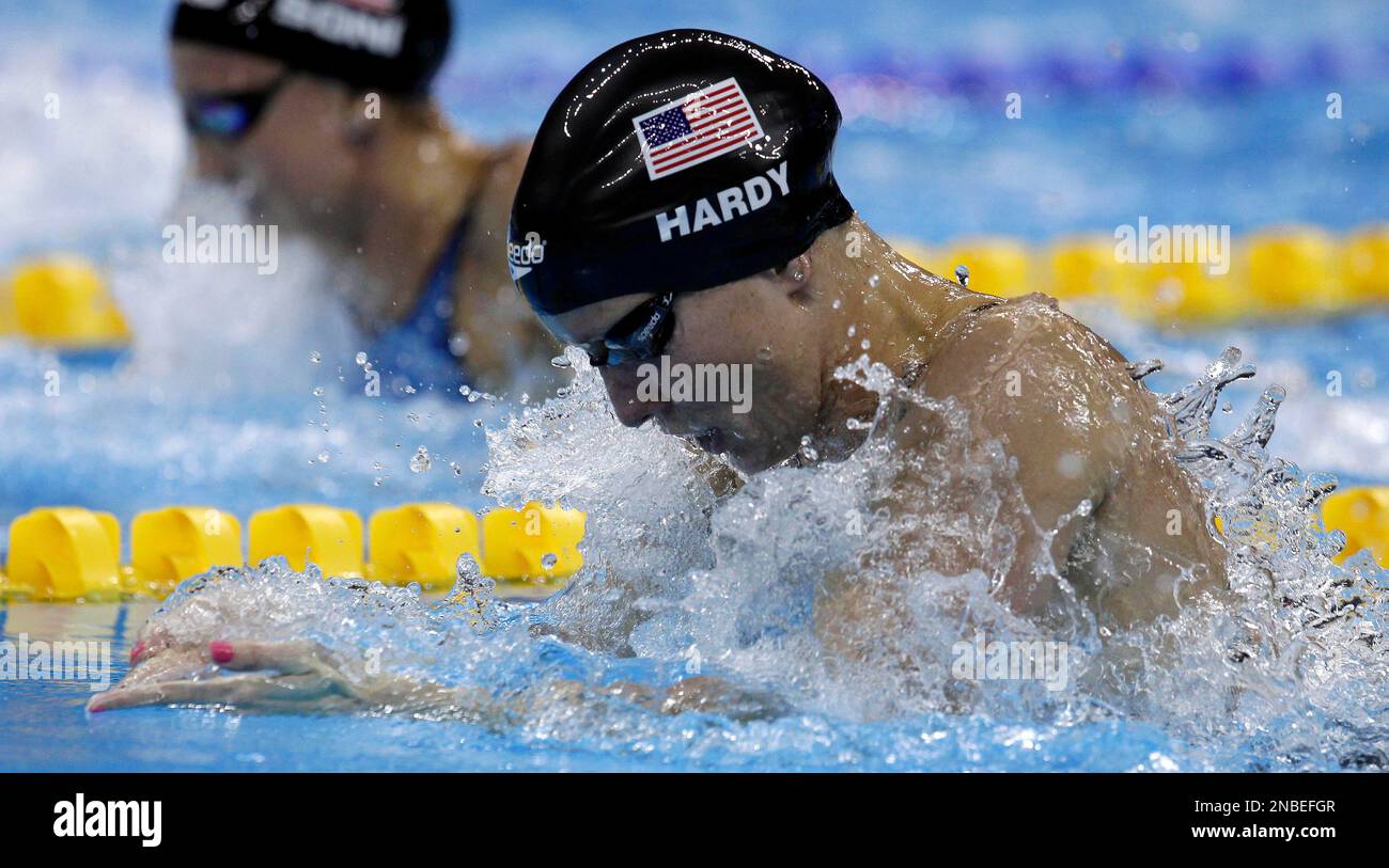 U.S. Jessica Hardy competes on her way to winning the gold medal in the ...