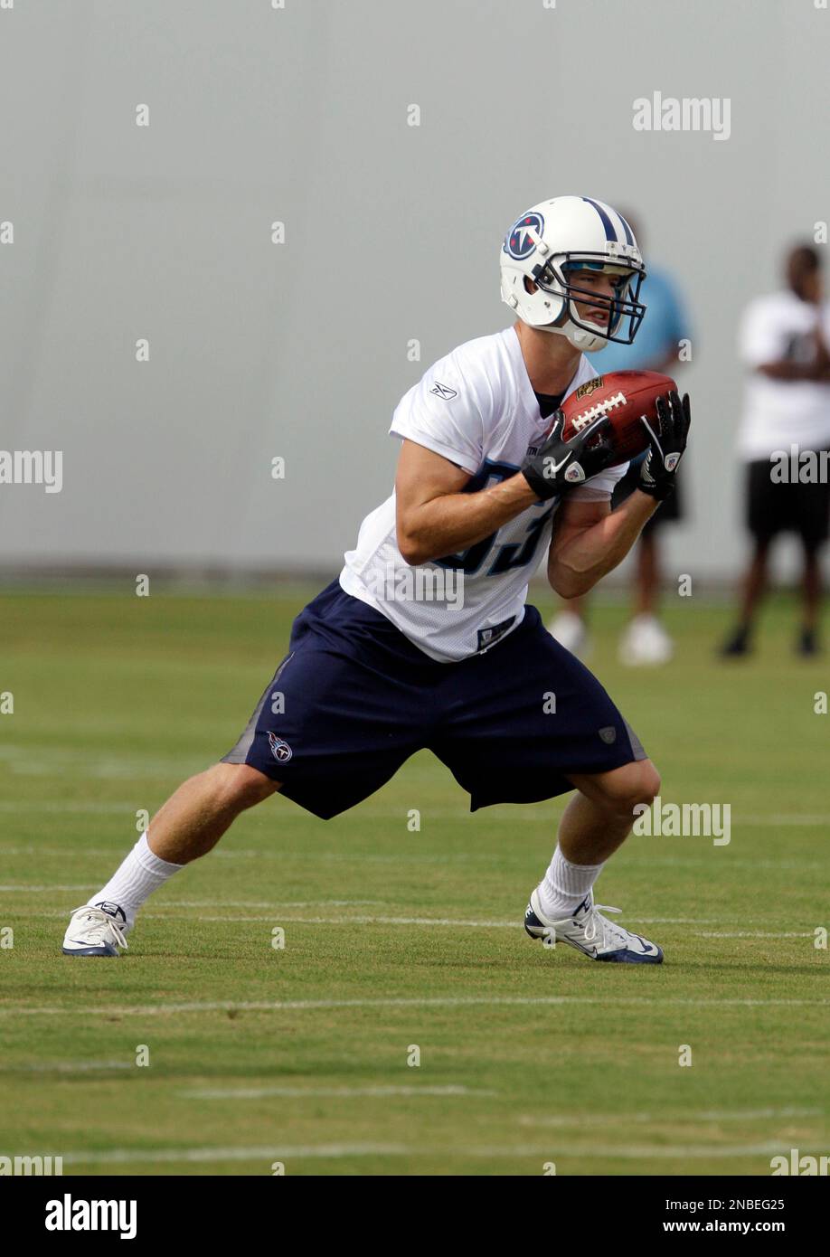 Tennessee Titans wide receiver Marc Mariani (83) practices during NFL ...