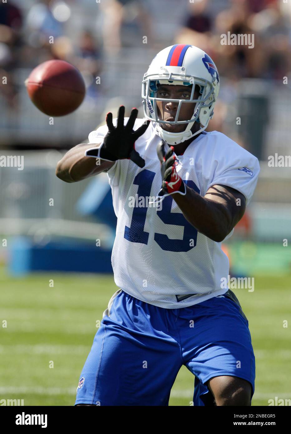 Buffalo Bills' Donald Jones during an NFL football training camp in ...