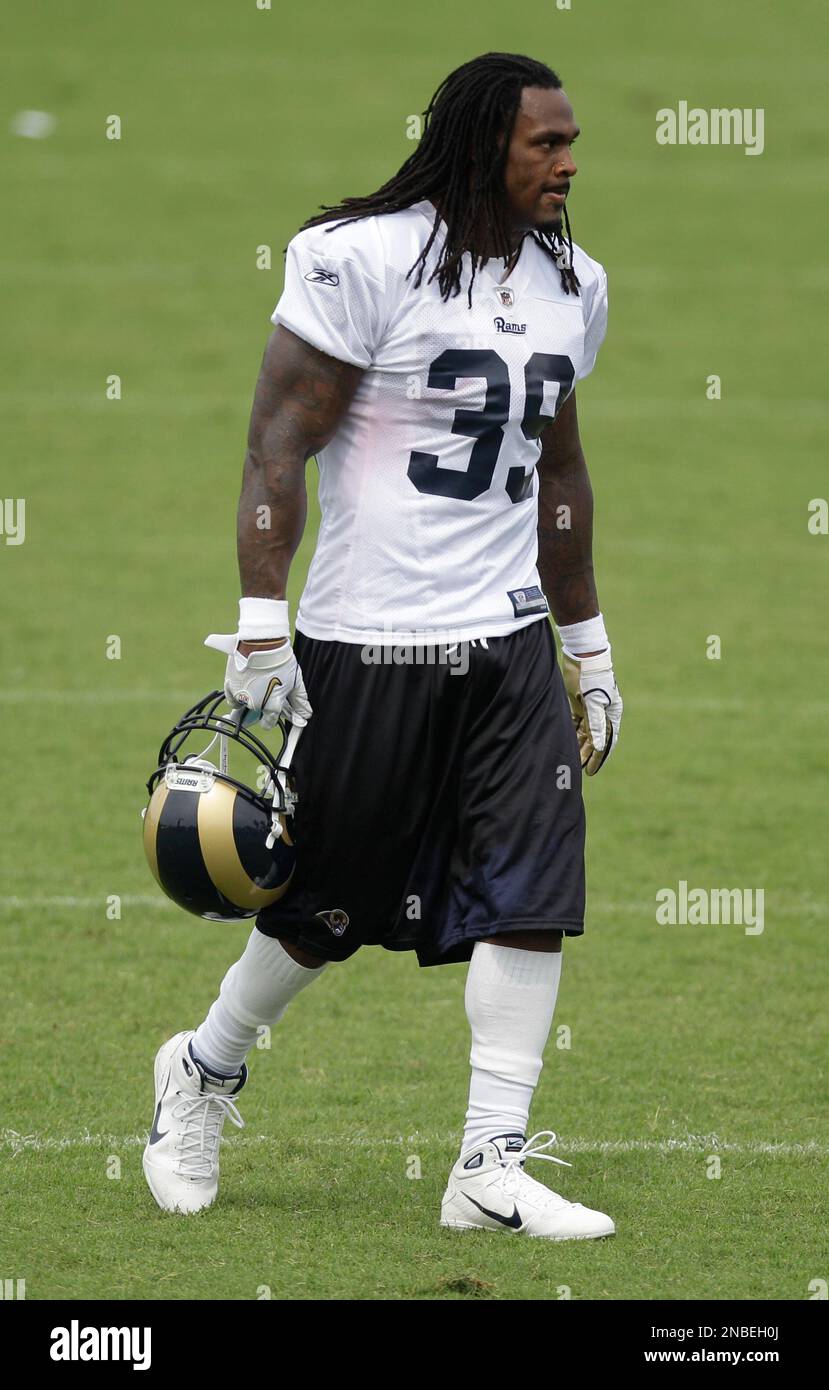 St. Louis Rams running back Steven Jackson is seen on the practice ...
