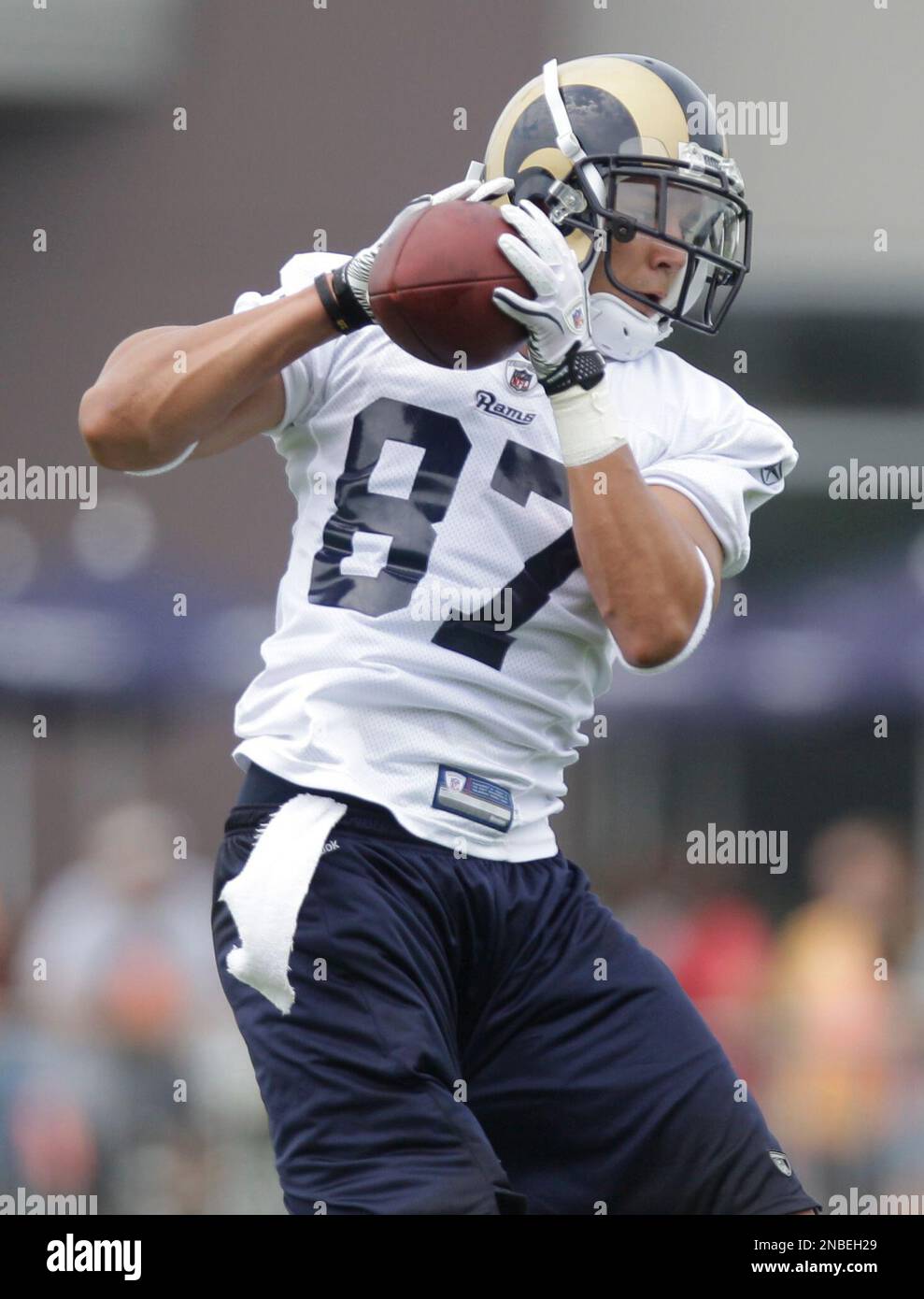 St. Louis Rams wide receiver Greg Salas catches a pass during NFL ...