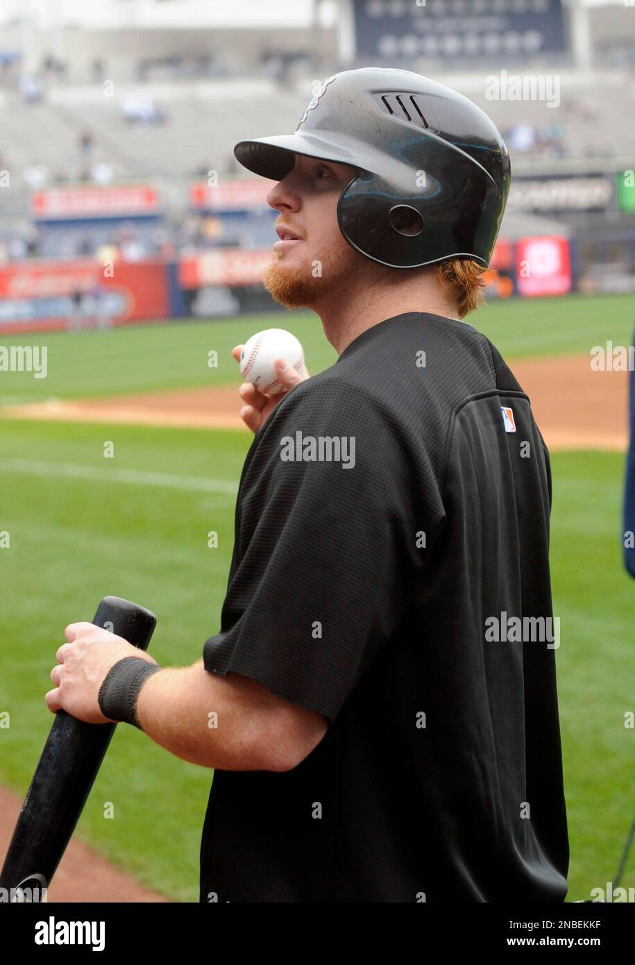 New York Mets' Justin Turner before an interleague baseball game ...