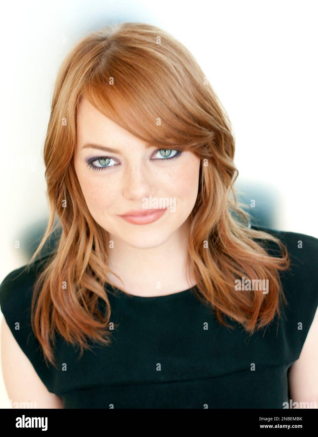 Actress Emma Stone poses for a portrait at Comic Con in San Diego ...